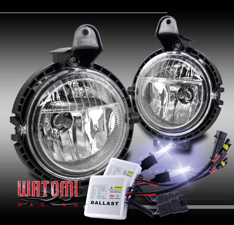 FOR 07-15 MINI COOPER FRONT BUMPER REPLACEMENT CHROME FOG LIGHTS LAMPS ...