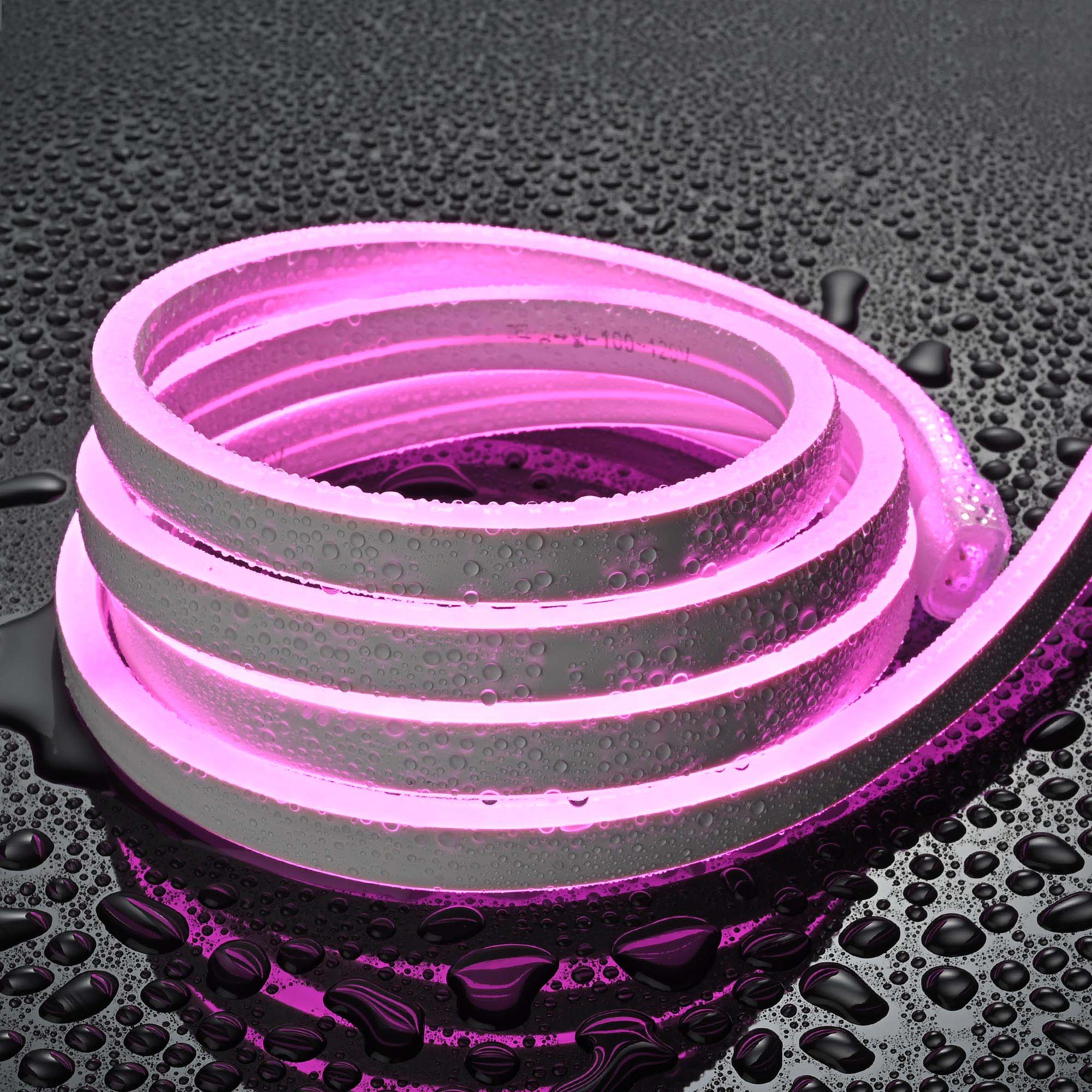 50Ft SMD LED Neon Rope Light Flex Tube Sign In Outdoor Holiday Party ...
