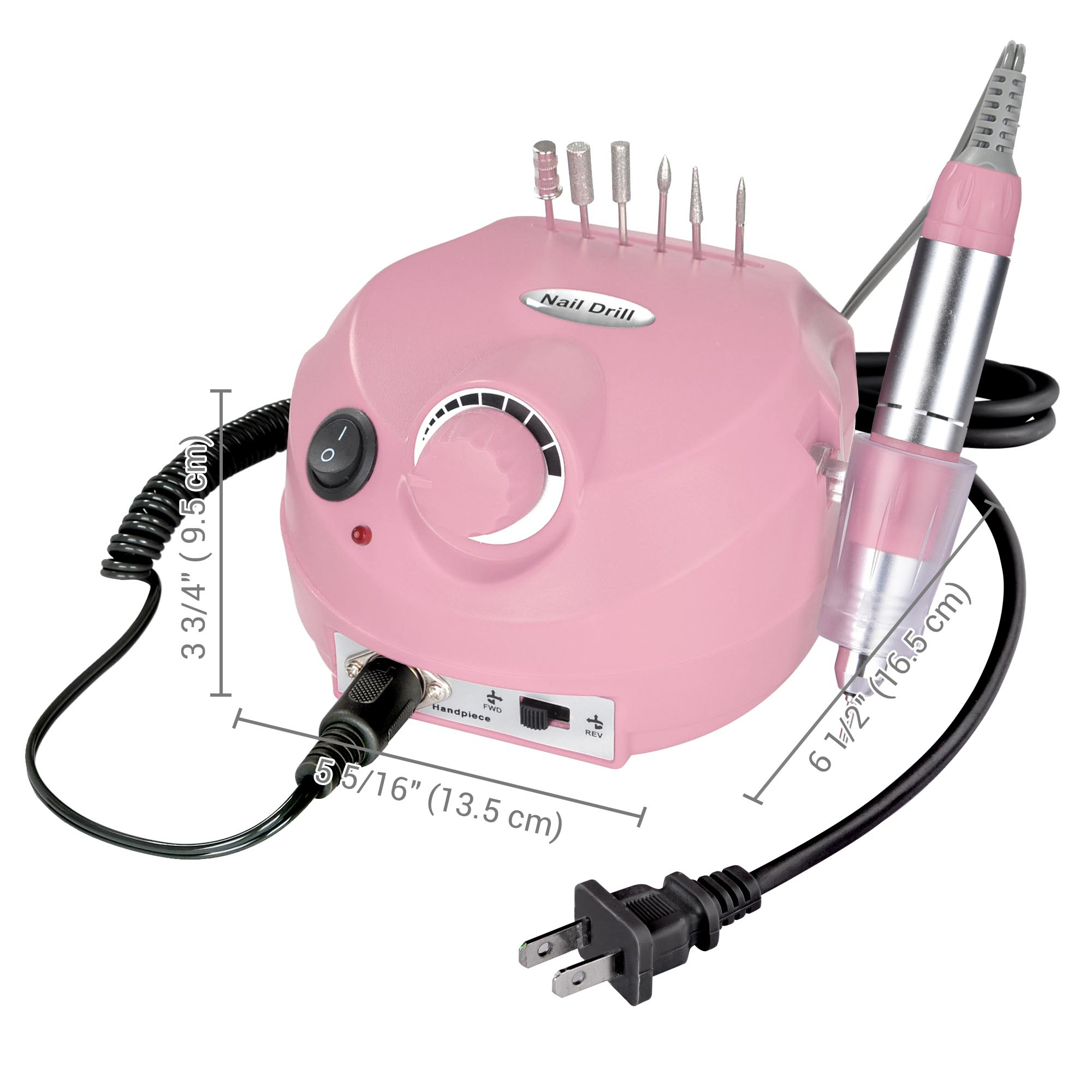 Safety Salon Home DIY Pedicure Manicure Electric Nail Drill Machine Pen ...