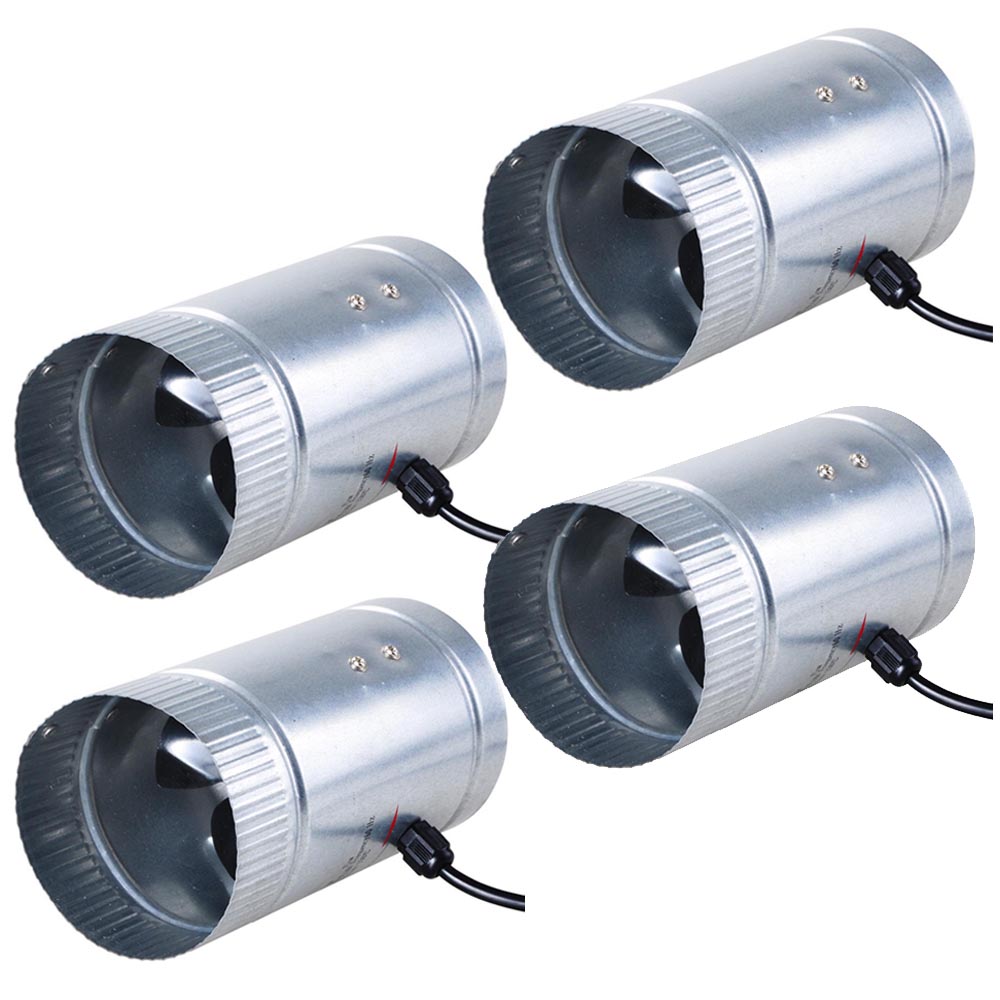4" 6" 8" Upgrade Inline Duct Fan Blower HIGH CFM Ventilation Cool Vent ...