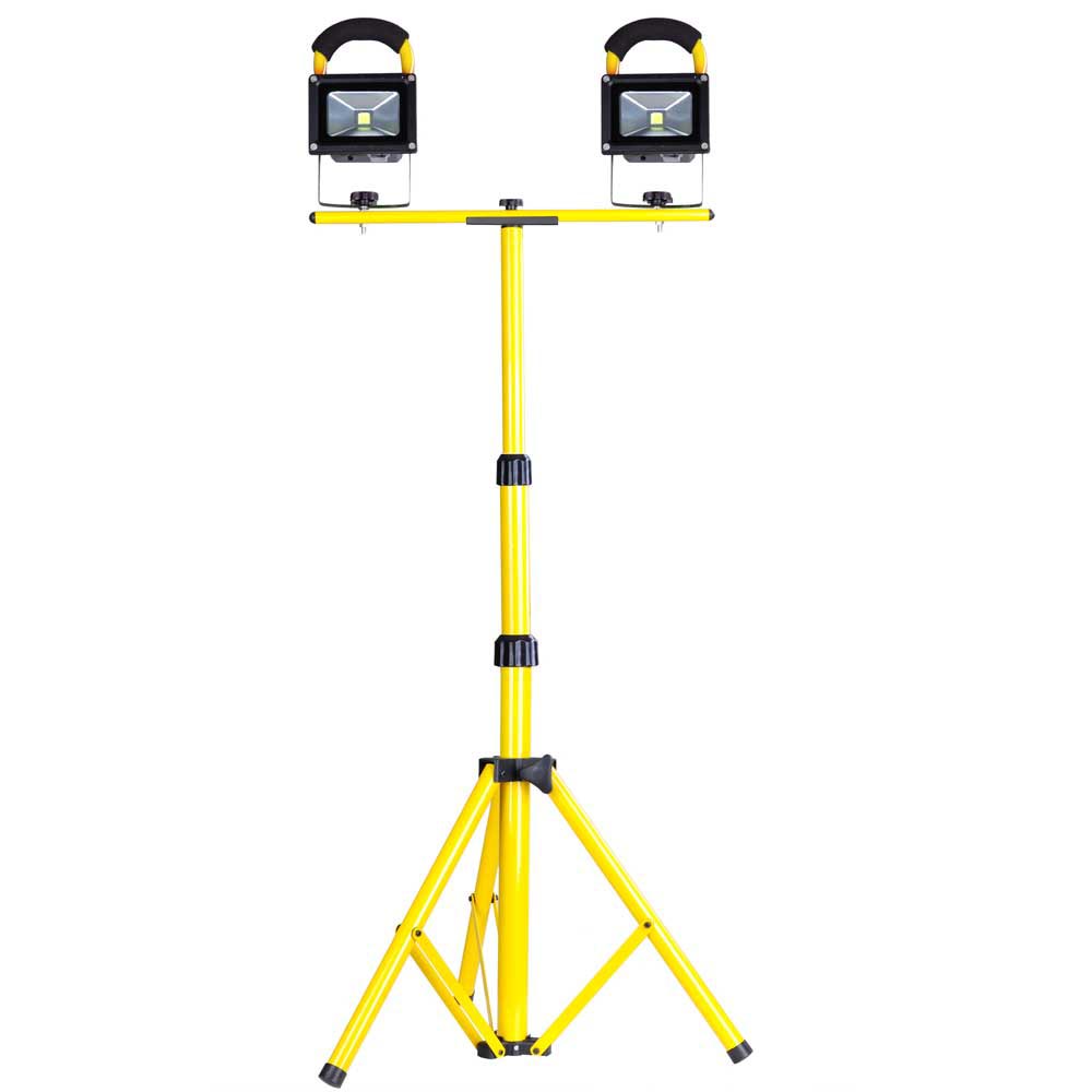 Yescom 11FDLFLT00210W201 10W Rechargeable LED Flood Light Camp Work ...