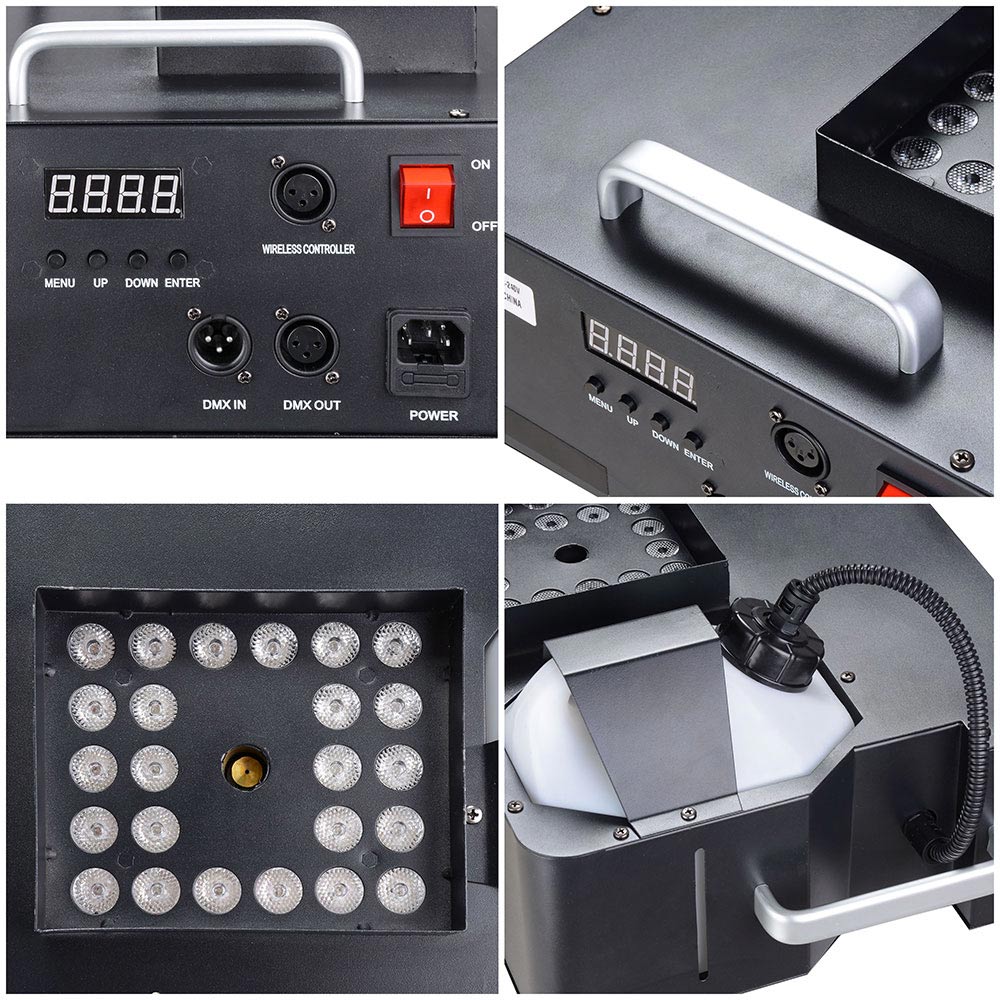 Stage Lighting Lamps Generic Fog Machine Wireless Remote Control ...