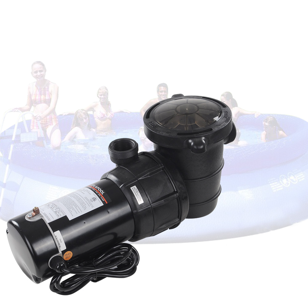 1.5HP Above Ground Swimming Pool Pump Motor Outdoor 4980GPH 3450RPM W ...