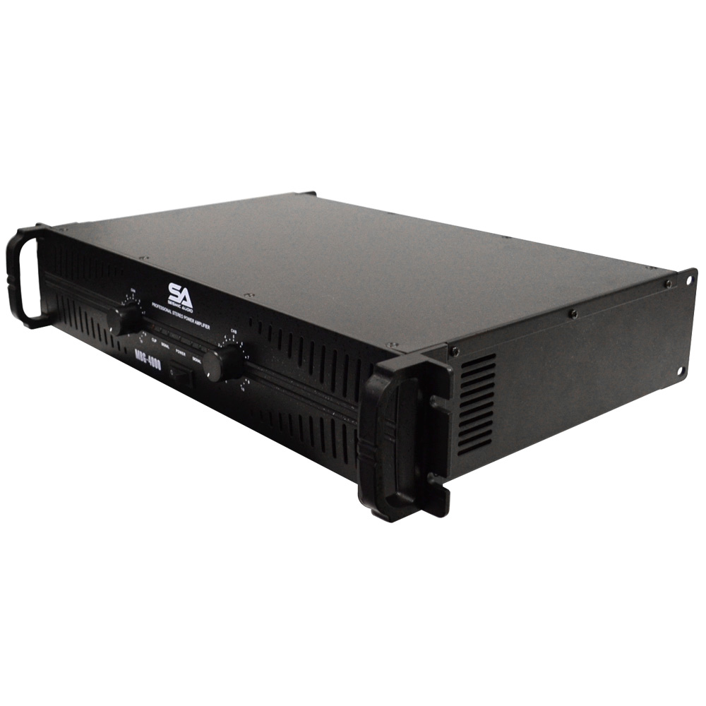 New SEISMIC AUDIO Power Amplifier PA DJ Amp 4000 Watts Rack Mountable ...