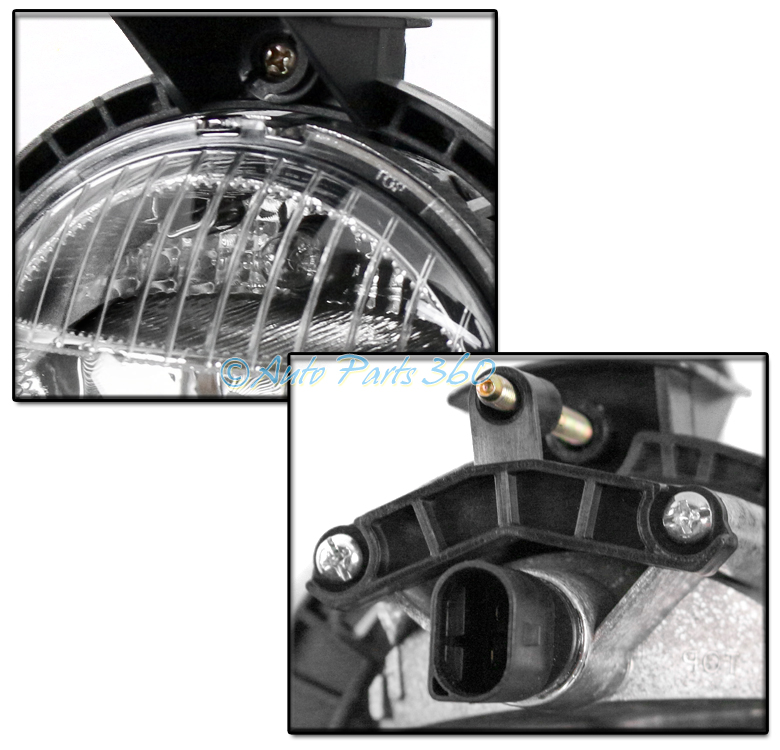 FOR 07-15 MINI COOPER FRONT BUMPER REPLACEMENT CHROME FOG LIGHTS LAMPS ...