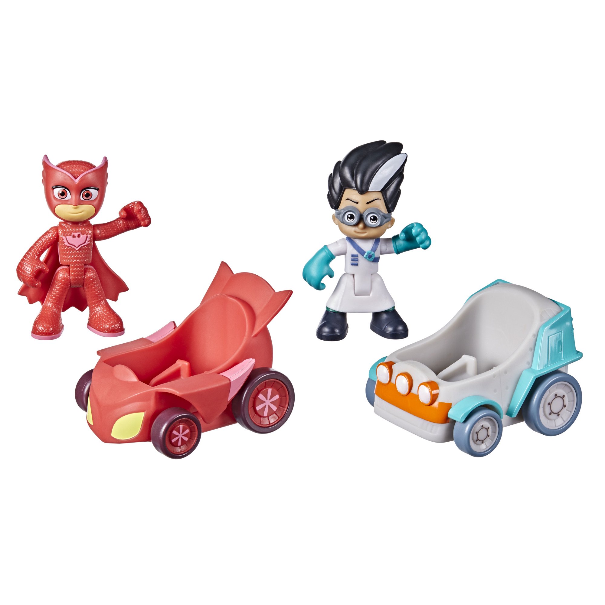 Pj Masks PJ Masks Owlette vs Romeo Battle Racers Vehicle & Action ...