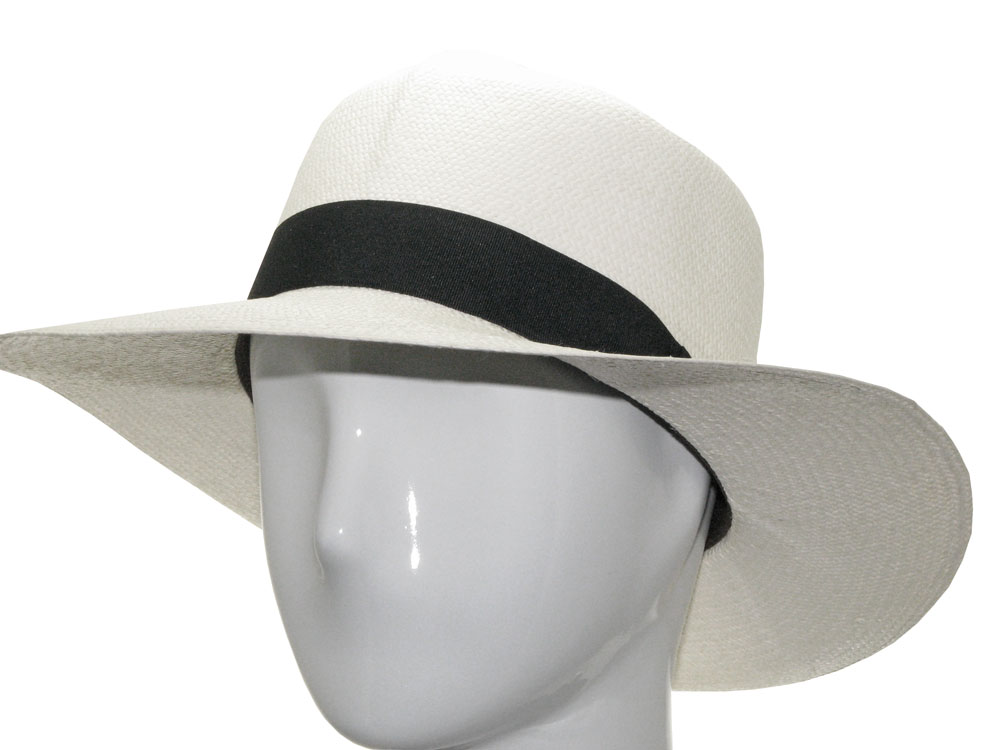 CARIBBEAN OPTIMO Panama Hat White Straw Rollup | eBay