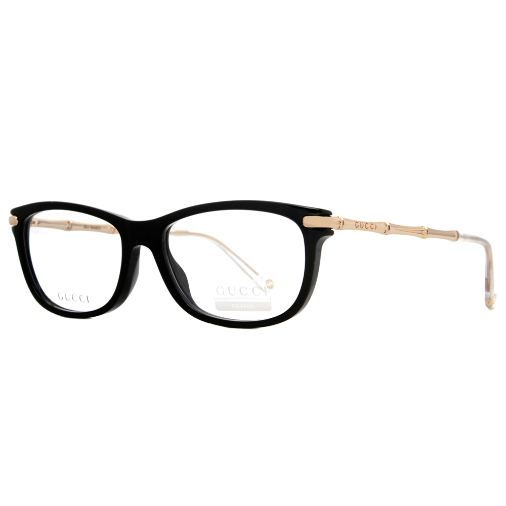 Gucci GG 3779 HQW Black/Gold Bamboo Design Women's Eyeglasses 53mm