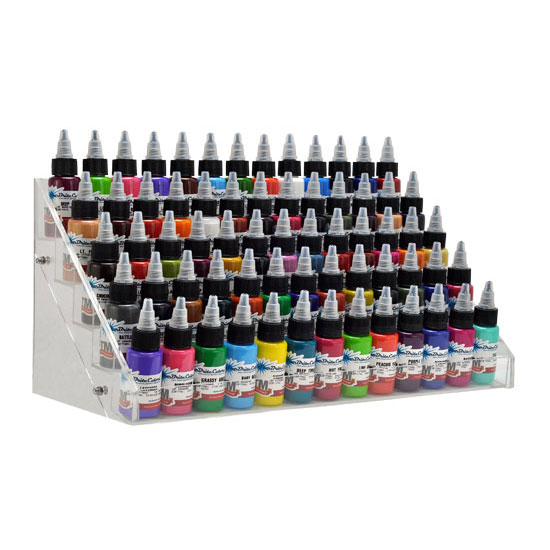 Clear Acrylic Tattoo Large Ink Display Stand 5-tier Rack Organizer ...