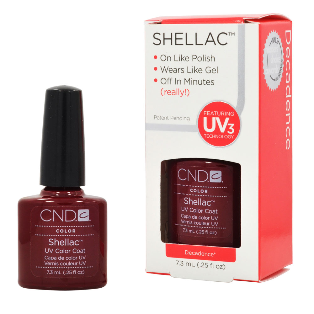 CND Shellac Decadence Gel UV Nail Polish 0 25 oz Manicure Soak Off ...