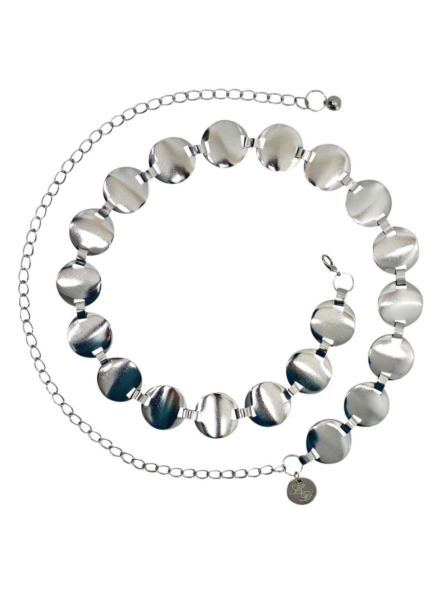 SMOOTH ROUND DISC CHAIN LINK BELT | eBay