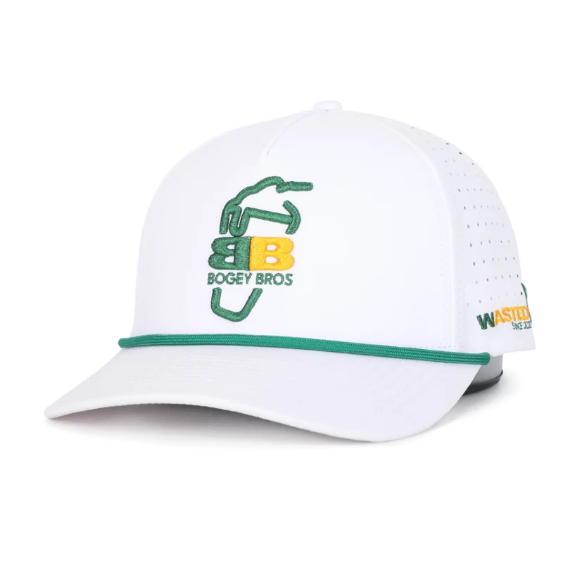 Bogey Bros Golf Wasted Performance Snapback Hat One Size ...