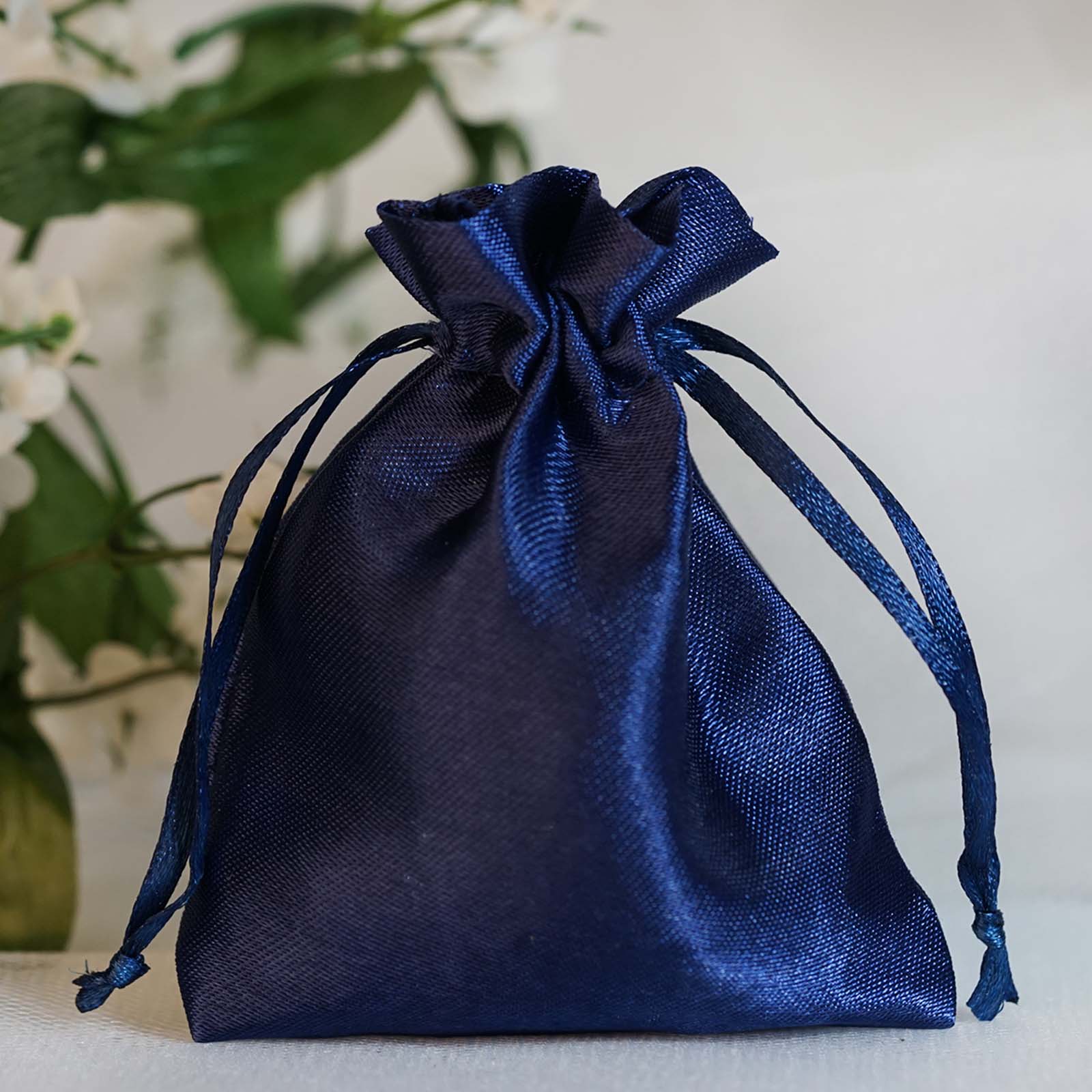 60 pcs 3x4" SATIN FAVOR BAGS Wedding Party Reception Gift Favors ...