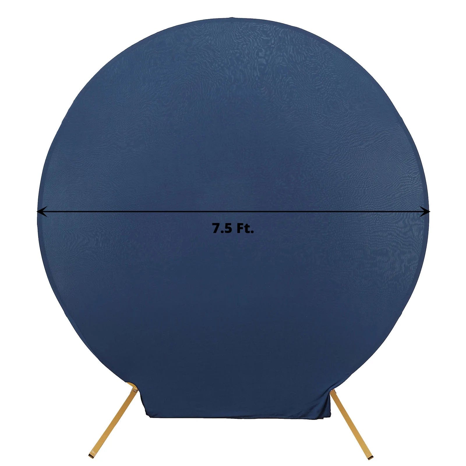 7.5 feet Fitted Spandex Round BACKDROP STAND COVER Wedding Events ...