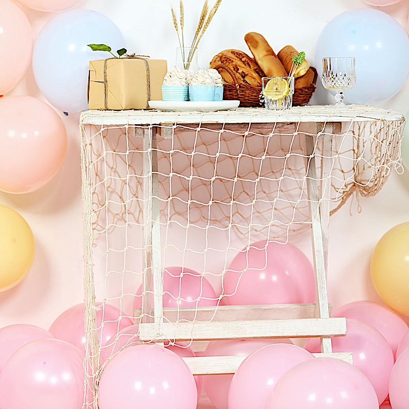 5ft Decorative Fishnet Table Wall Wedding Reception Party Decorations ...