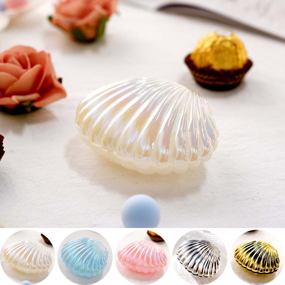 48 pcs 3.5" long Mini Sea Shells Favor Holders Wedding Party Events ...