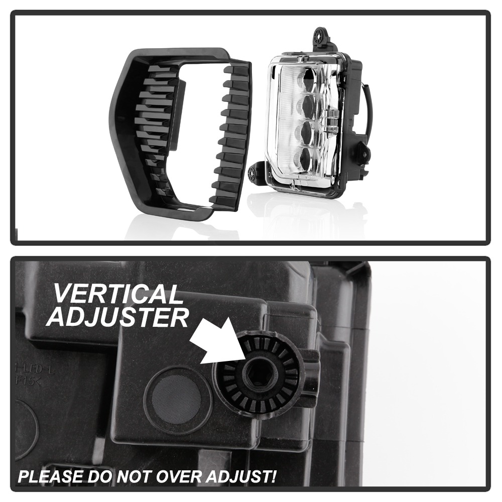 2019-2020 GMC Sierra 1500 Denali New Gen. LED Bumer Fog Lights Lamps w ...