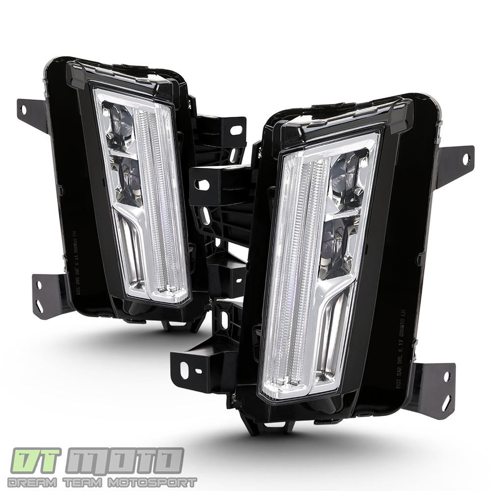 [SwitchBack] 2017-2018 Cadillac XT5 LED DRL w/Turn Signal Fog Lights ...