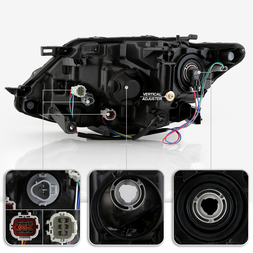 For 2014 2015 2016 Rogue Halogen Headlight Headlamp Replacement ...