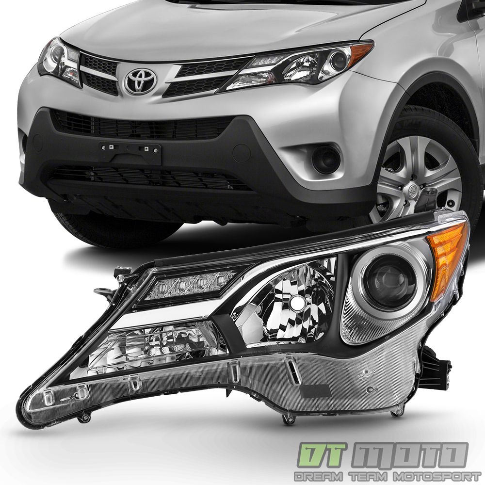 For 2013 2014 2015 Toyota RAV4 RAV-4 Headlight Headlamp Replace Left ...