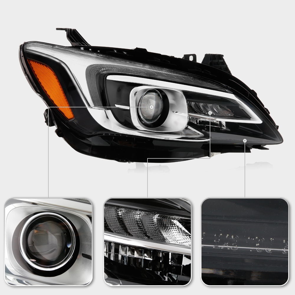 2017-2019 Buick LaCrosse HID/Xenon w/AFS LED DRL Projector Headlight - Passenger | eBay