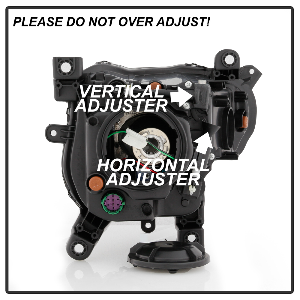 2014-2018 Jeep Cherokee Halogen Type OE Style Projector Headlights ...