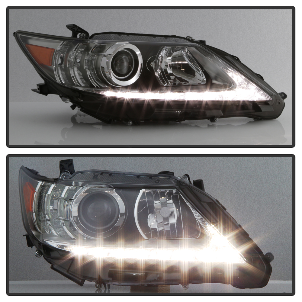 For 2013-2015 Lexus ES350 ES300h LED DRL Projector Headlight lamp ...