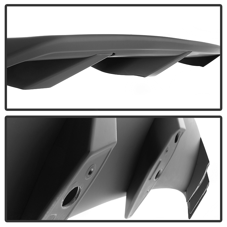 2010 2011 2012 2013 2014 Ford Mustang GT 4-Pedestal Trunk Spoiler Matte ...