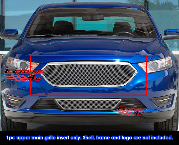 Fits 2013-2019 Ford Taurus SHO Logo Cover Upper Stainless Steel Mesh ...