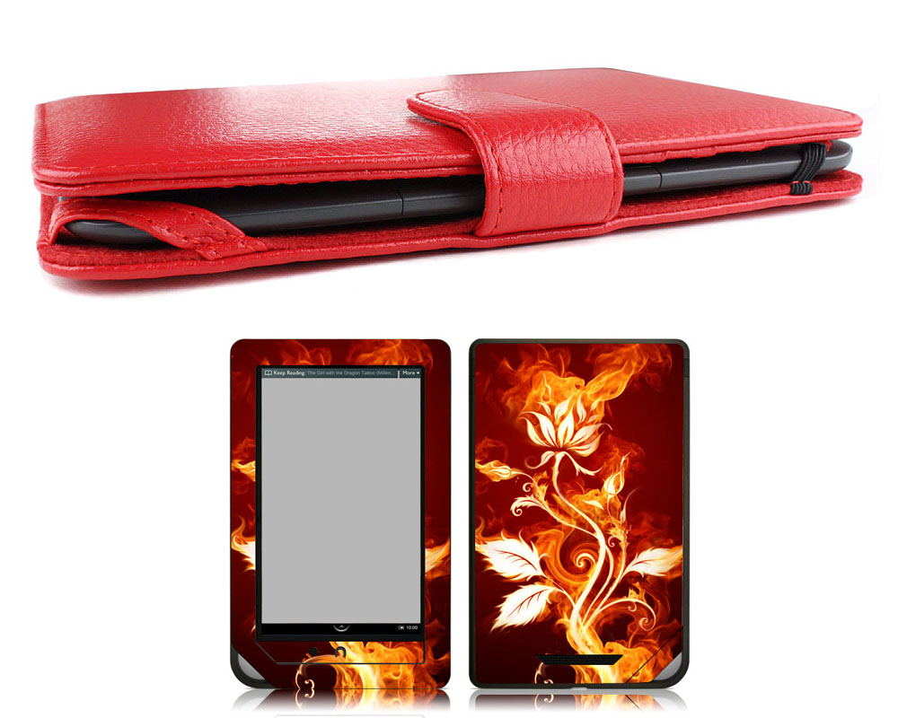 Bundle Monster Nook Color Nook Tablet Cover Case, Skin, Screen Guard ...