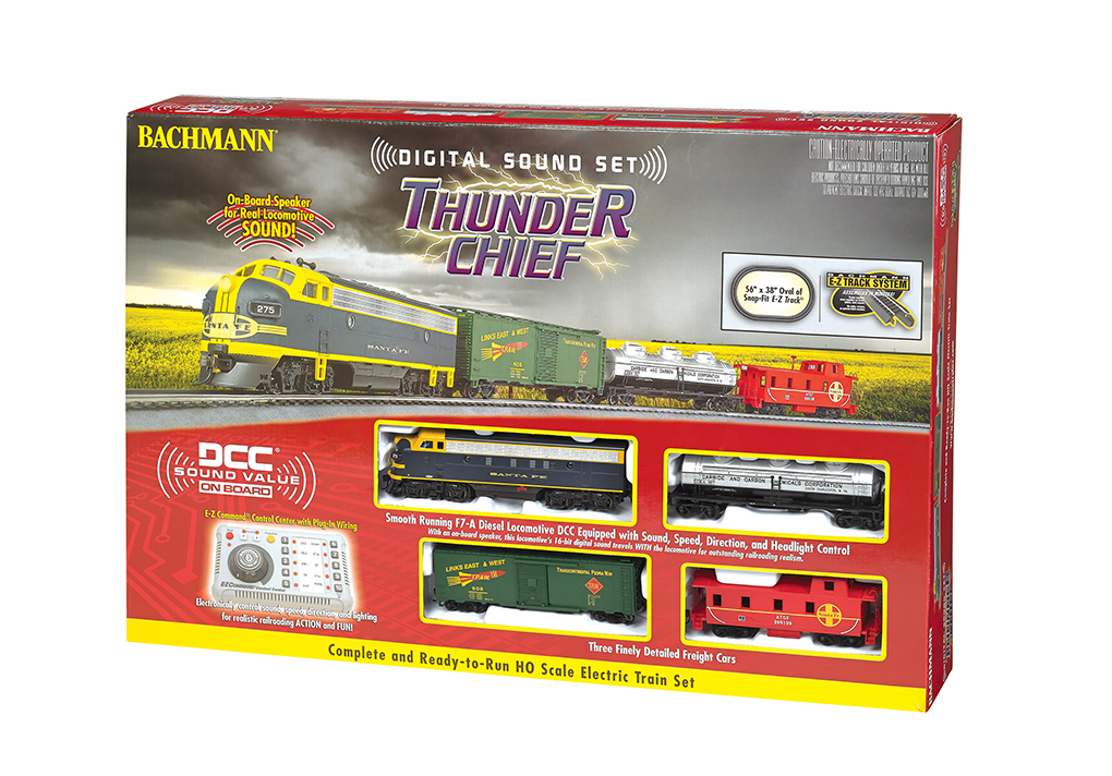 Bachmann HO Scale Train Set DCC Sound Equipped Thunder Chief 00826 | eBay