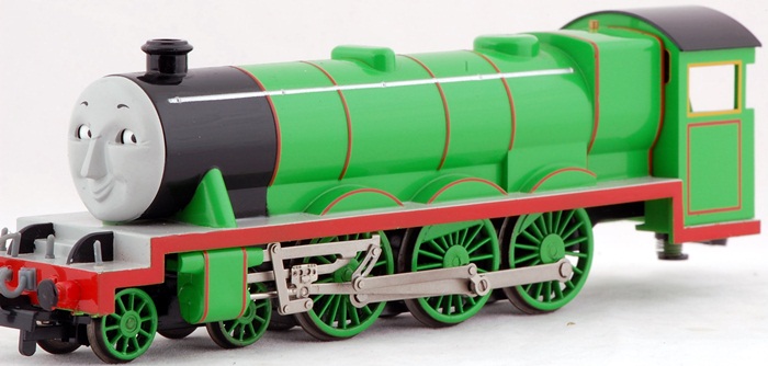 Bachmann Trains Thomas and Friends Henry the Green Engine Toy Train Car ...