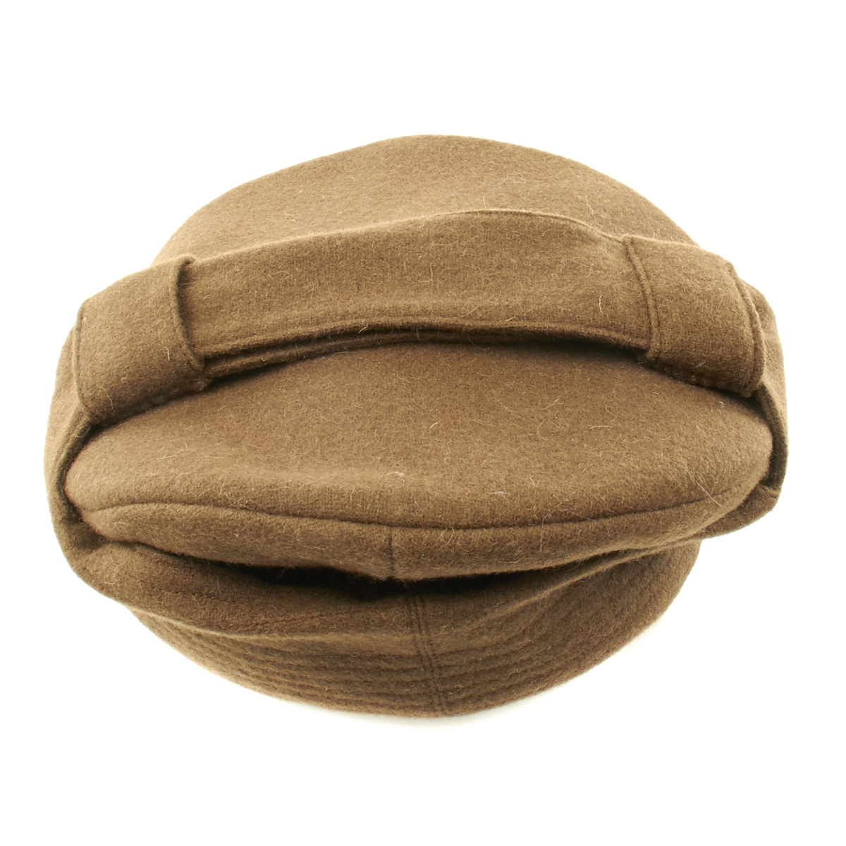 British WWI Gor Blimey 1915 Winter Forage Trench Wool Cap- Size US 7 ...