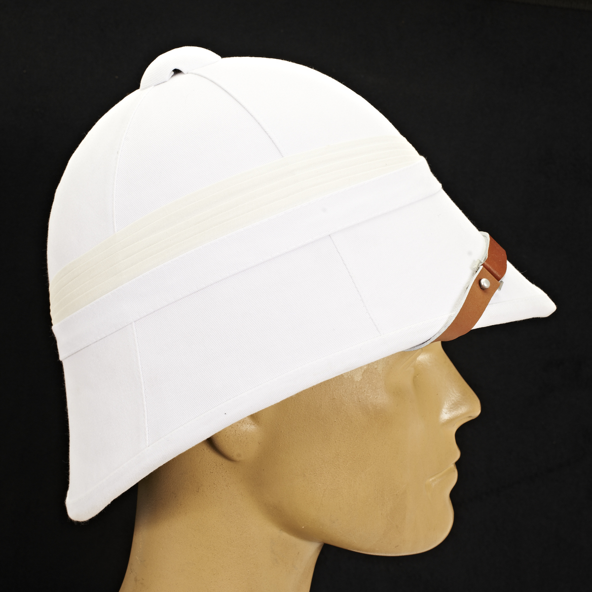 British Victorian Colonial White Pith Helmet P-1871 | eBay
