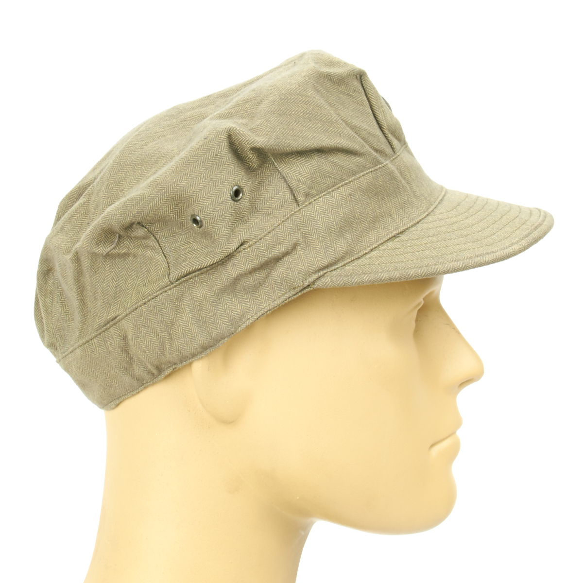 U.S. WWII USMC P44 HBT Fatigue Cap- Size 7 1/2 US, 60 cm