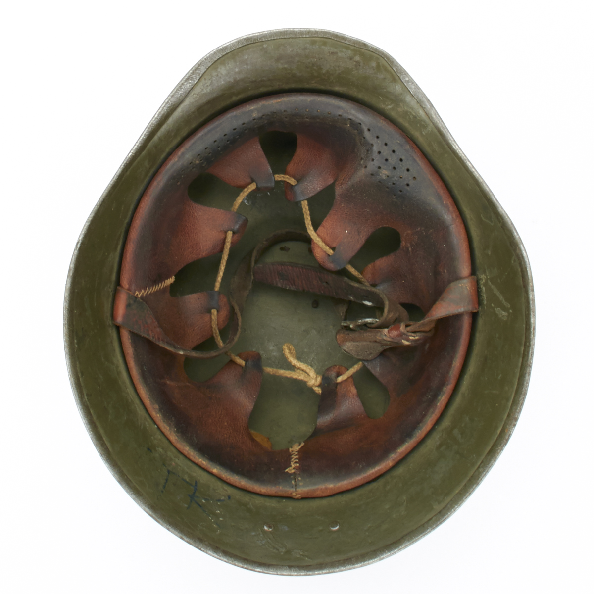 Original WWII Hungarian M38 Steel Helmet (German M35 Copy)- Size 57cm ...