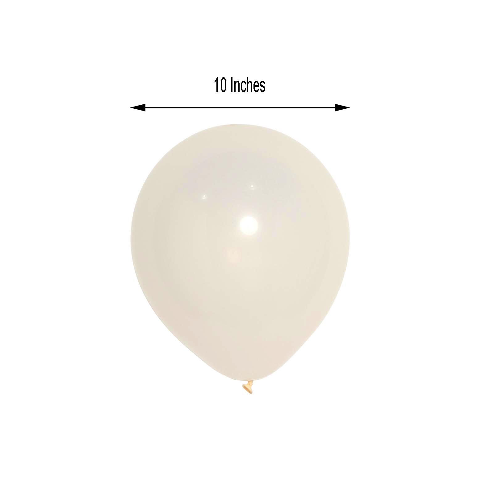 10-Inch Round Matte Latex Helium Balloons Party Wedding Events ...