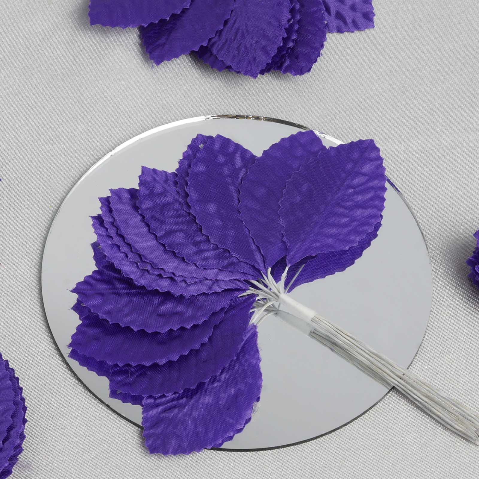144 pcs Artificial LEAVES - CRAFTS SUPPLIES Wedding FAVORS FLOWERS ...