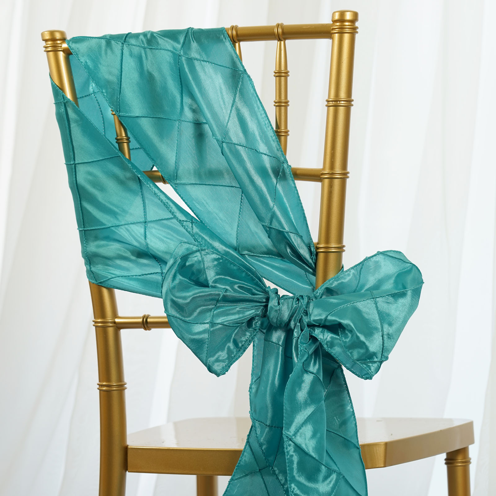 Pintuck CHAIR SASHES Bows Ties Banquet Wedding Reception Decorations ...