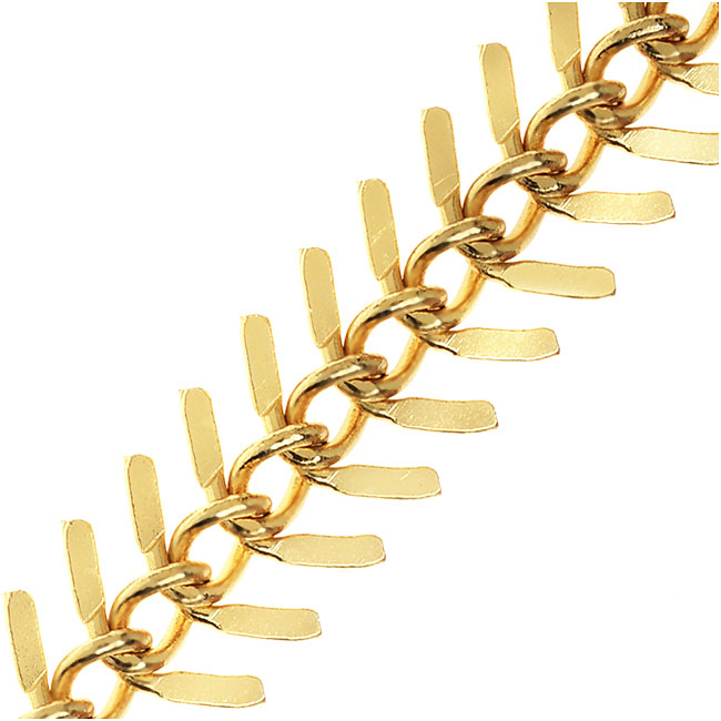 Show & Tell: Fishbone Style Chain — Beadaholique