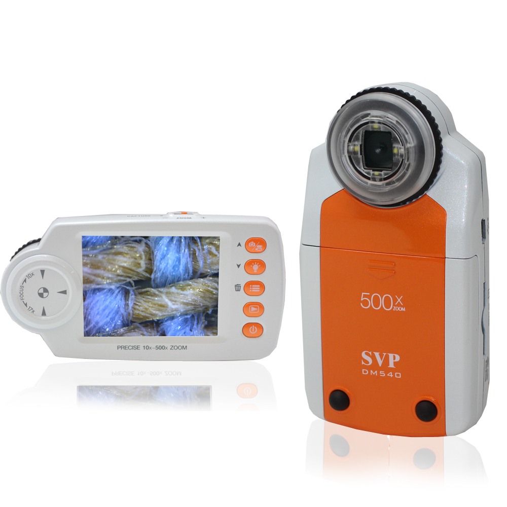 SVP Digital Mobile Magnifier 500x Zoom Handheld MicroScope With Camera ...