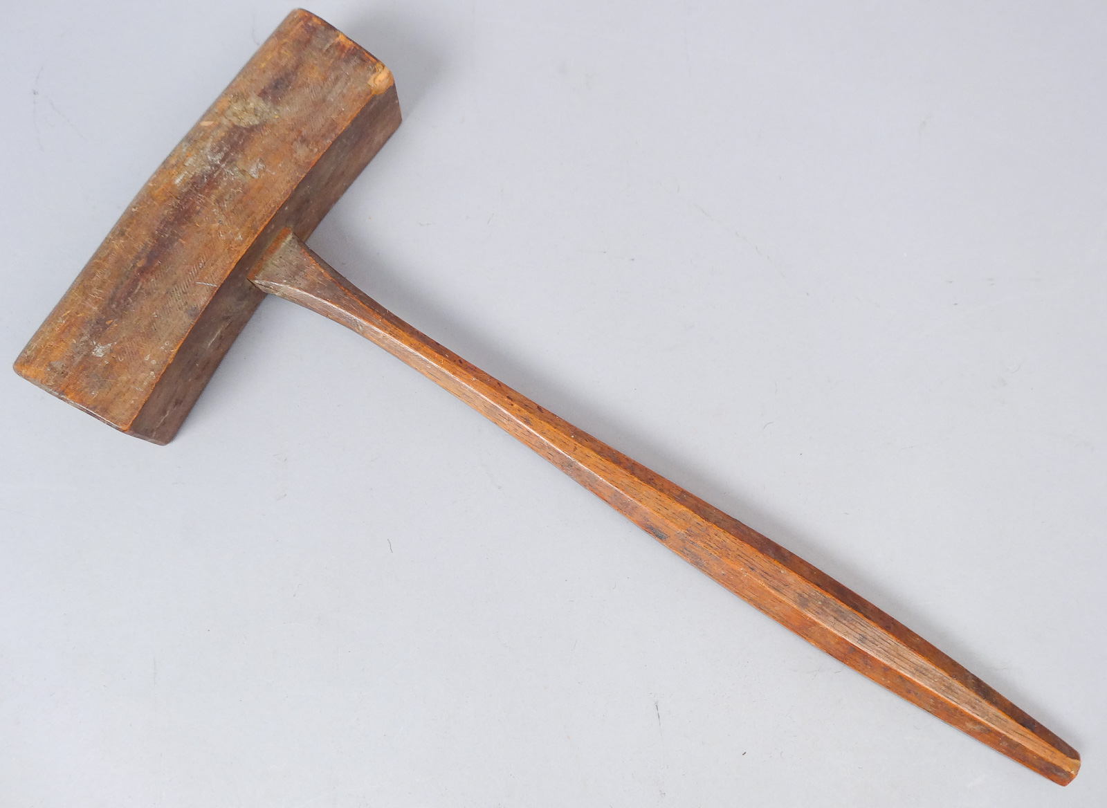 Fine Antique Estate Found Meiji Era c1900 Carved Japanese Wooden Mallet ...