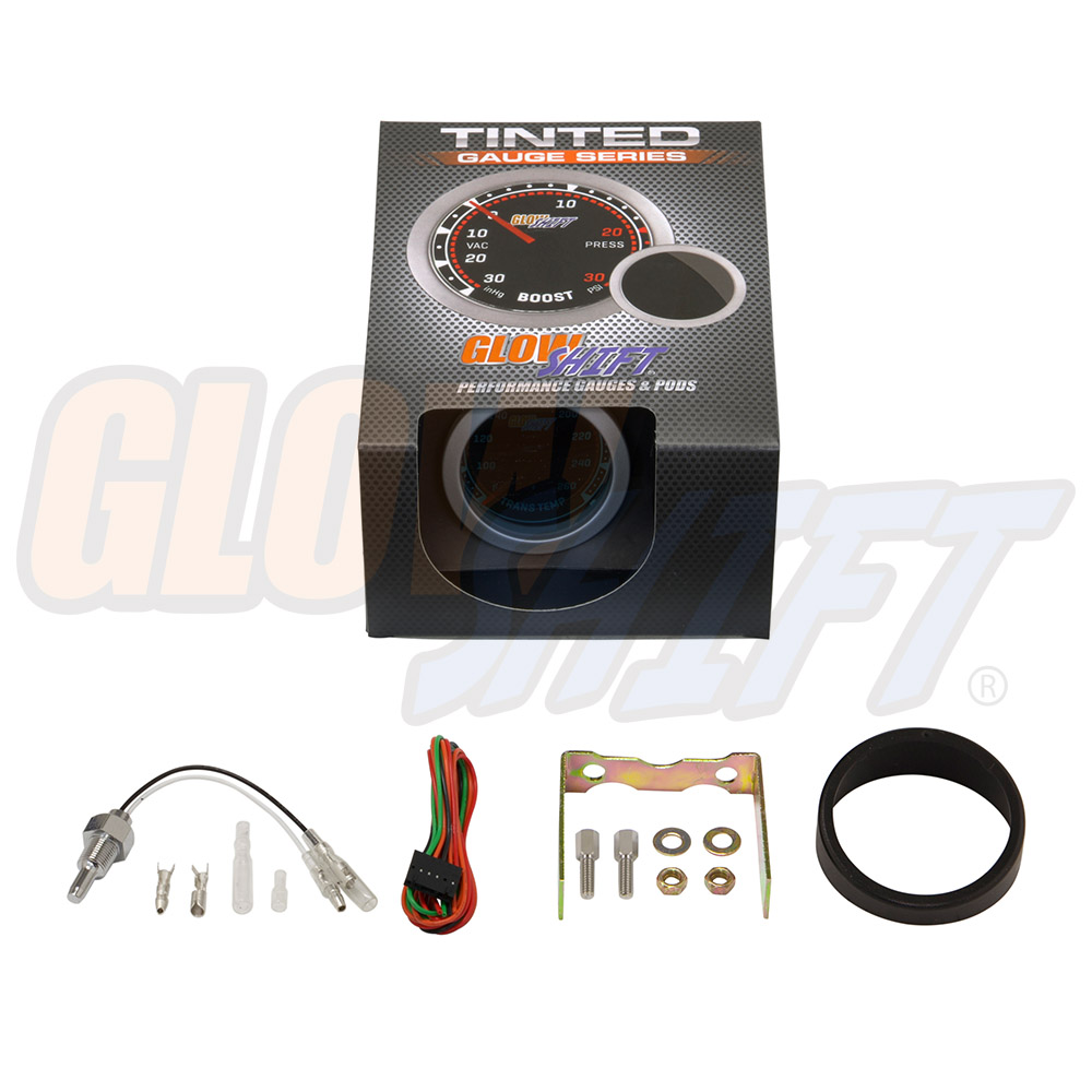 52mm GLOWSHIFT TINTED TRANSMISSION TRANS TEMPERATURE 80 - 260° F TEMP ...