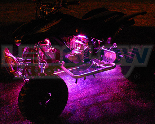 LEDGLOW 6pc MILLION MULTI COLOR FLEXIBLE ATV QUAD LIGHT neon LED KIT | eBay