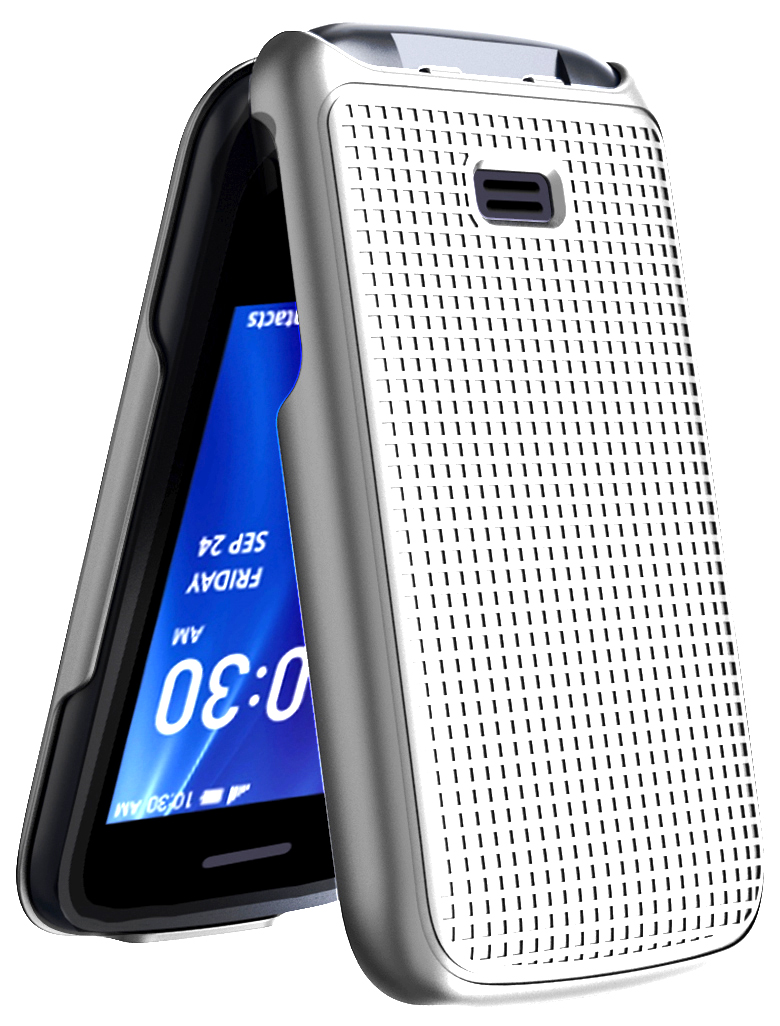 Grid Texture Hard Shell Case Cover for Alcatel Go Flip 4, TCL FLIP Pro ...