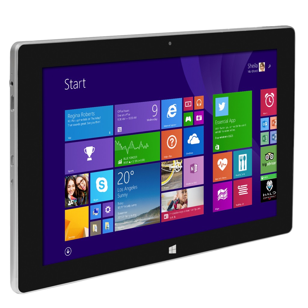 Digital2 D2-1014 Intel Atom Z3735F Quad-Core 1.33GHz 16GB 10.1" Windows ...