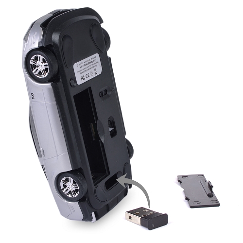 Road Mice Wireless USB Optical Mouse 2.4Ghz Ford Mustang GT for PC or MAC