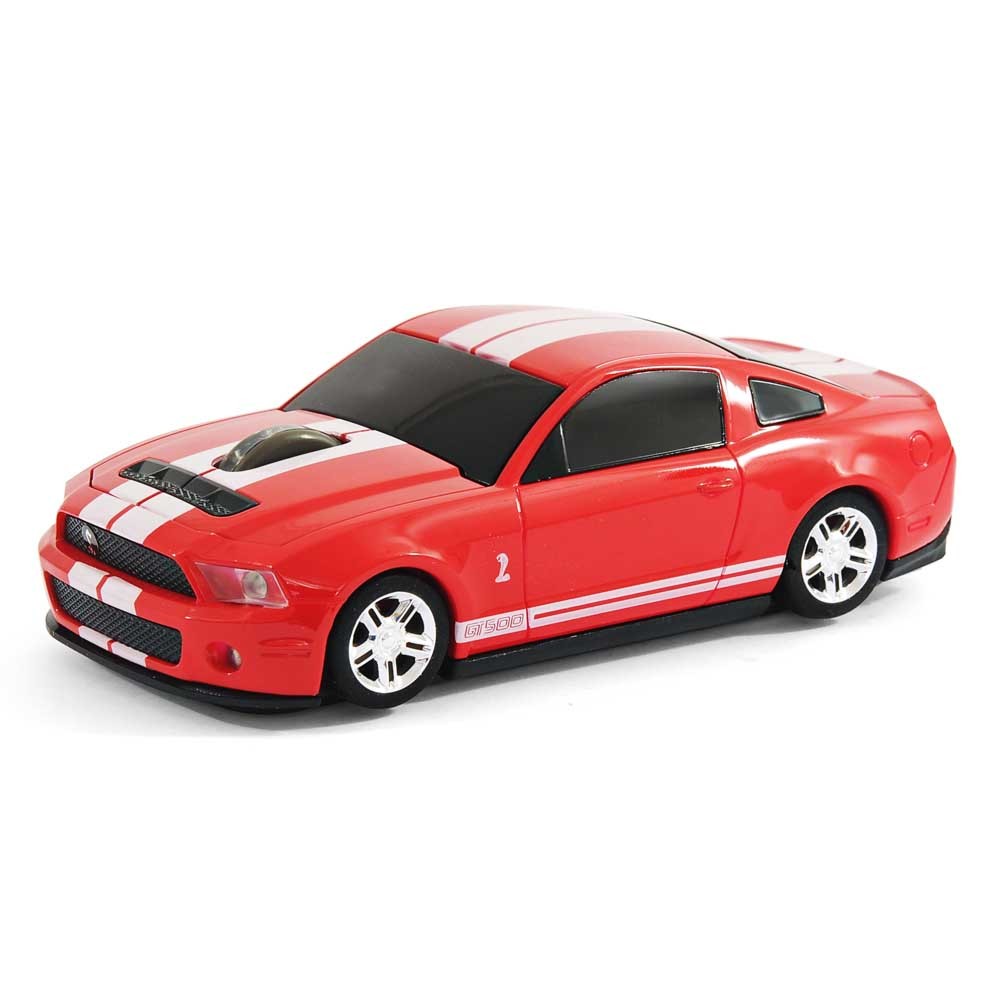 Road Mice Wireless USB Optical Mouse 2.4Ghz Ford Mustang GT for PC or MAC