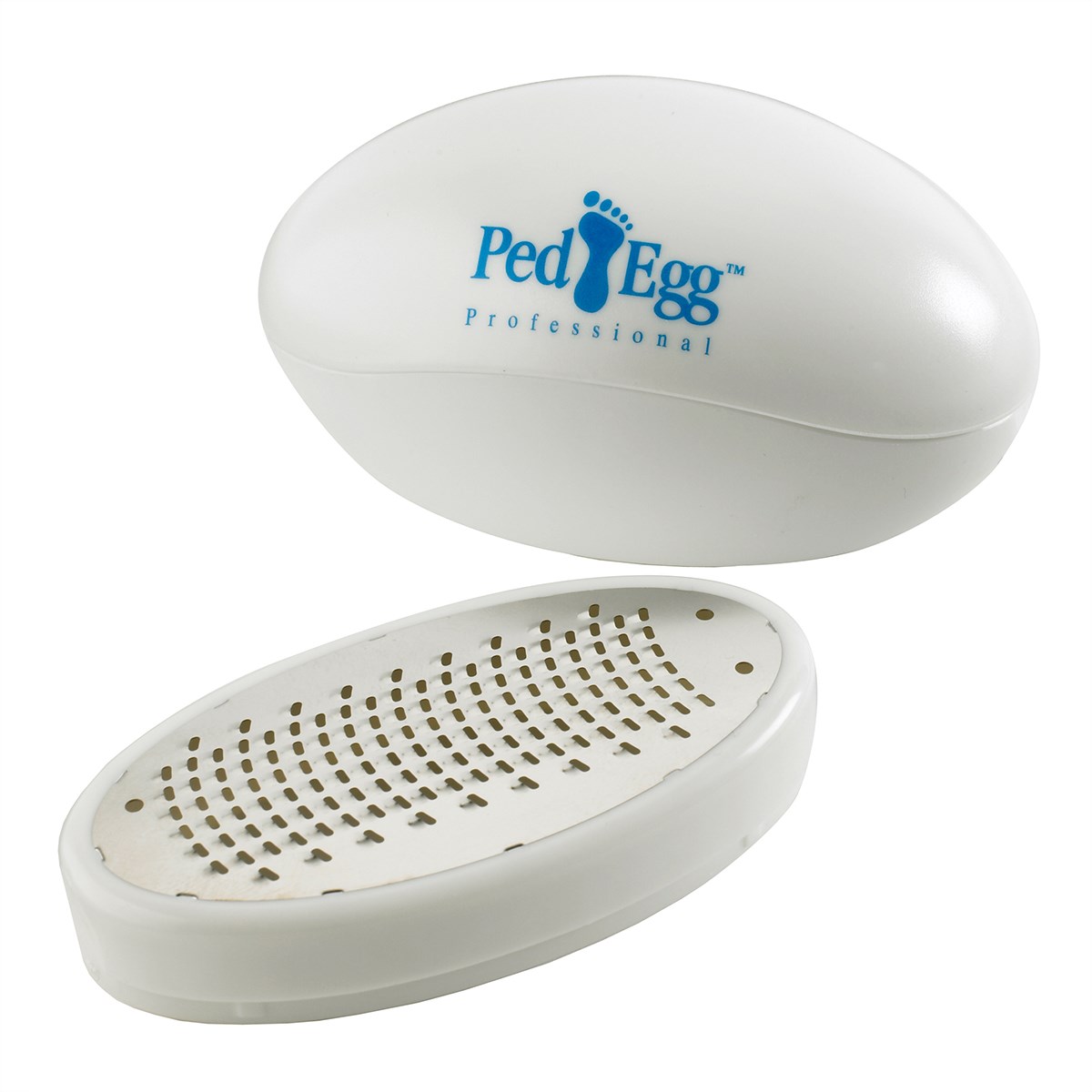 Ped Egg Pedicure Foot File with 2 Emery Finishing Pads - Fits in Your ...