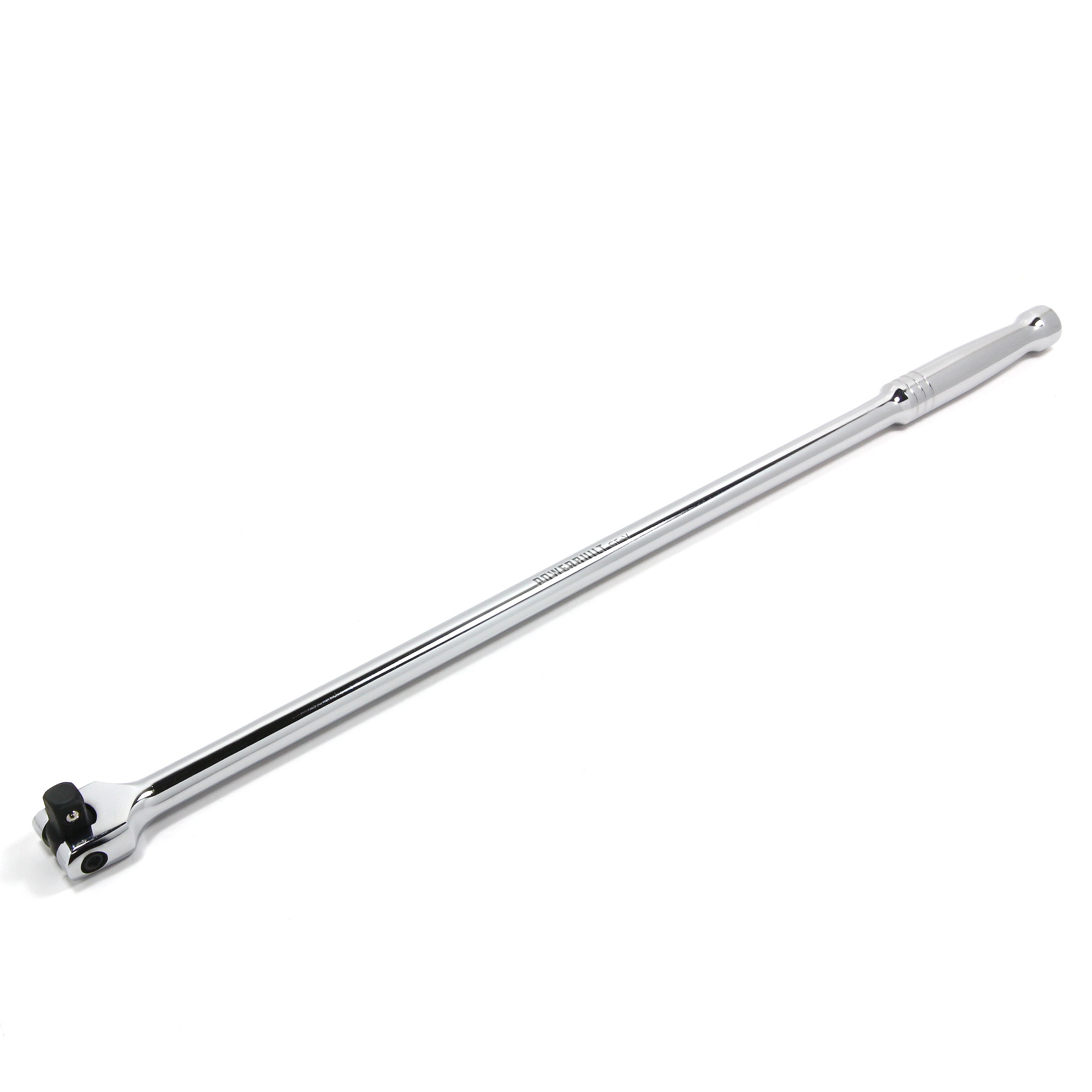 Powerbuilt 1/2" Drive 18" Breaker Bar with Flex Head Chrome Vanadium ...